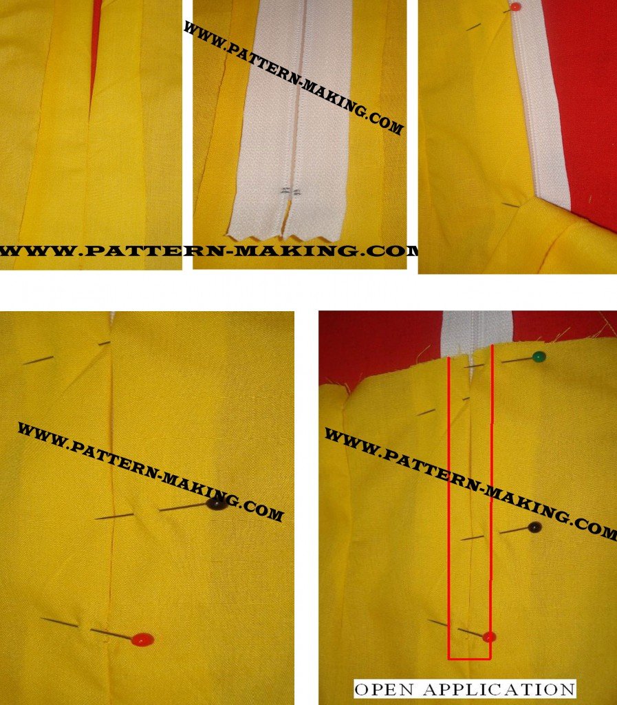 How To Sew Zipper – Pattern-Making.com